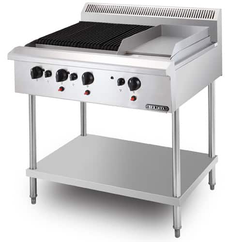Combination Char Broiler Griddle - BERJAYA CKE